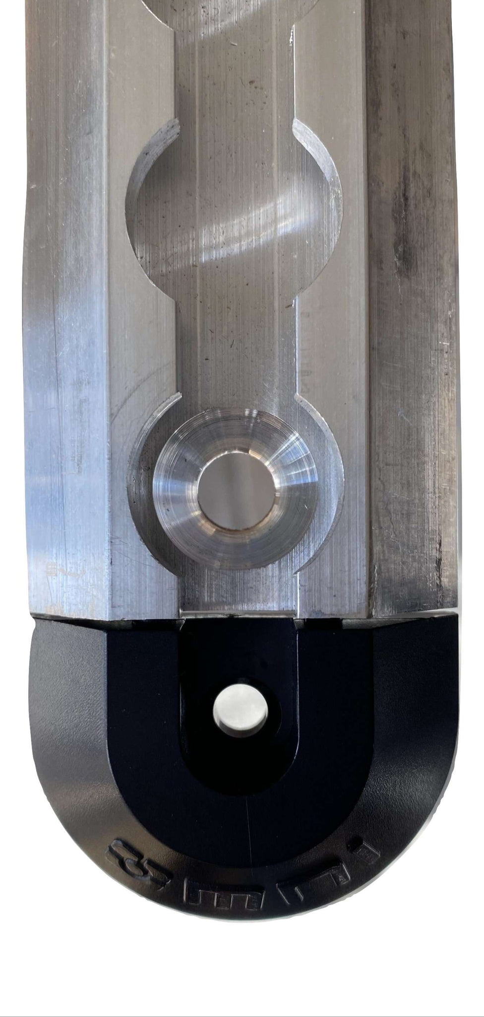 L TRACK END CAP FOR SURFACE ANGLED GREY| QC06089 | WheelchairStrap.com ...